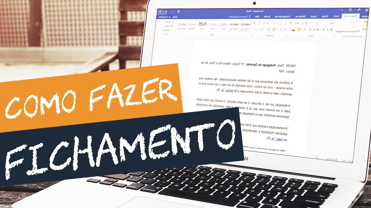 Como Fazer A Leitura E Fichamento Formate Seu Tcc Em 20 Minutos