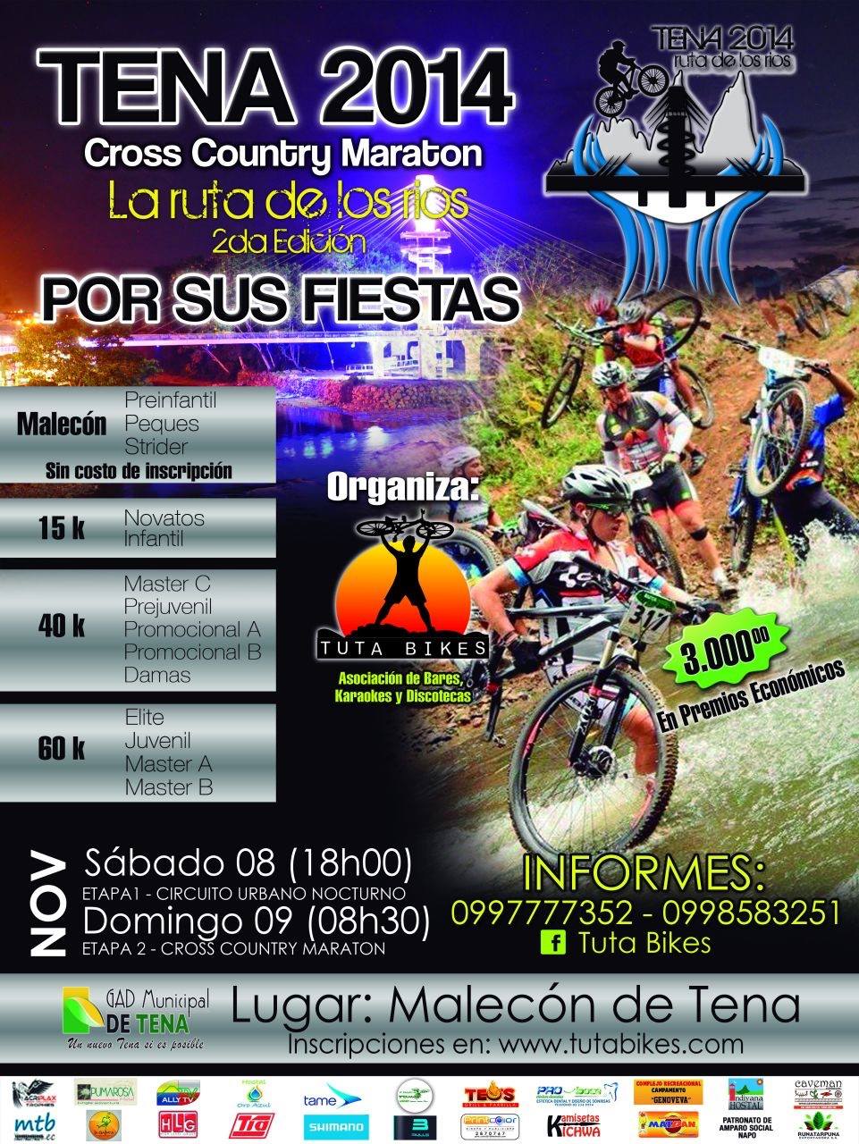 Cross Country Maraton Tena 8 Y 9 Nov Proximacarrera