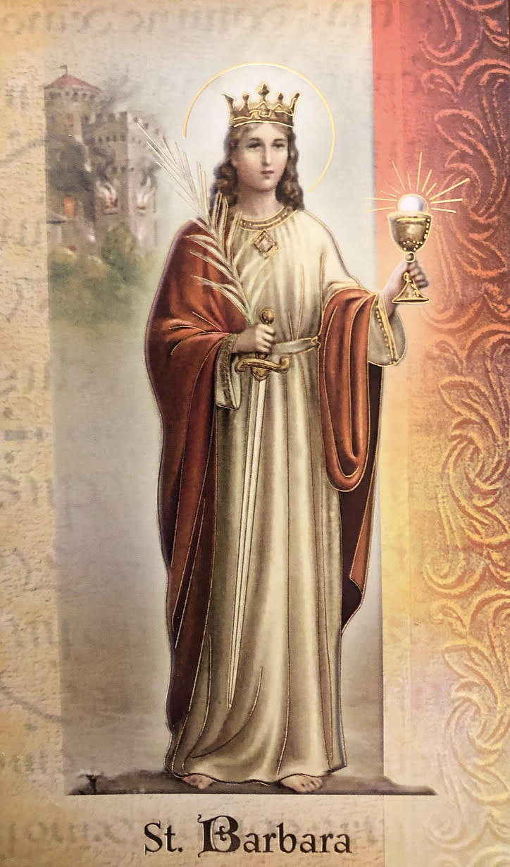 Powerful Prayer To Saint Barbara Catholic Prayer