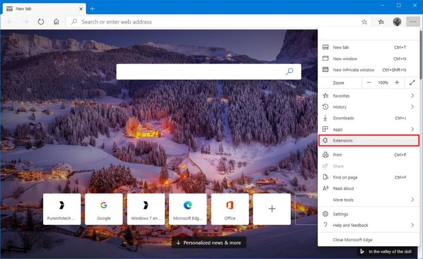 How To Install Chrome Extensions On Microsoft Edge Pureinfotech