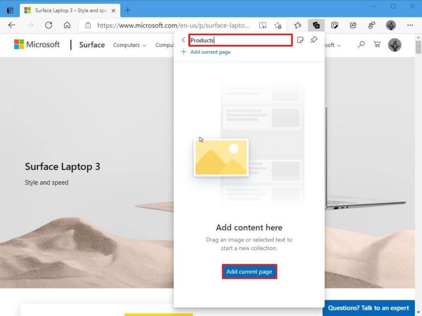 How To Use Collections Feature On Microsoft Edge Pureinfotech