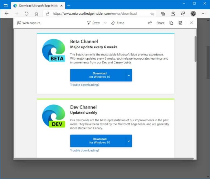 How To Take Webpage Screenshot On Microsoft Edge Pureinfotech