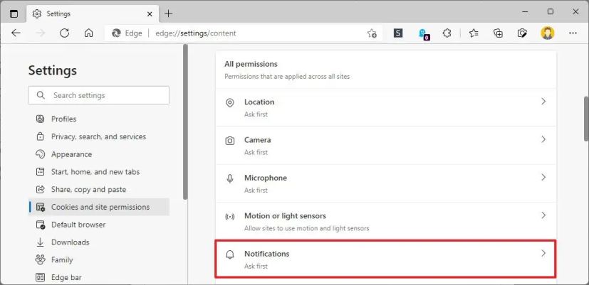 How To Stop Web Notifications In Chrome Firefox Edge On Windows 11