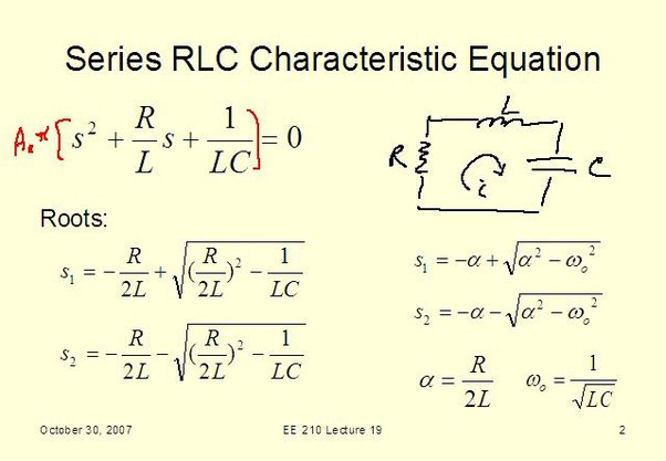 How To Calculate Voltage Drop In A Rlc Circuit Wiring Diagram