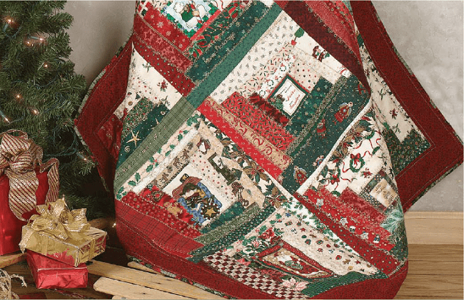 Christmas Crazy Quilt Patterns 2 Quilt Instructions