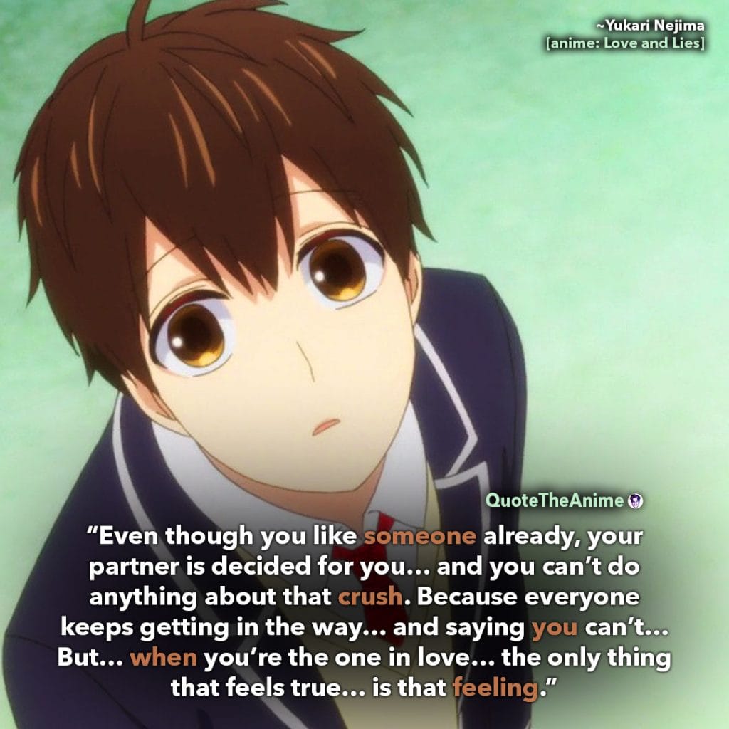 Cute Anime Couple Pics With Quotes 12 Anime Love Quotes Images Qta