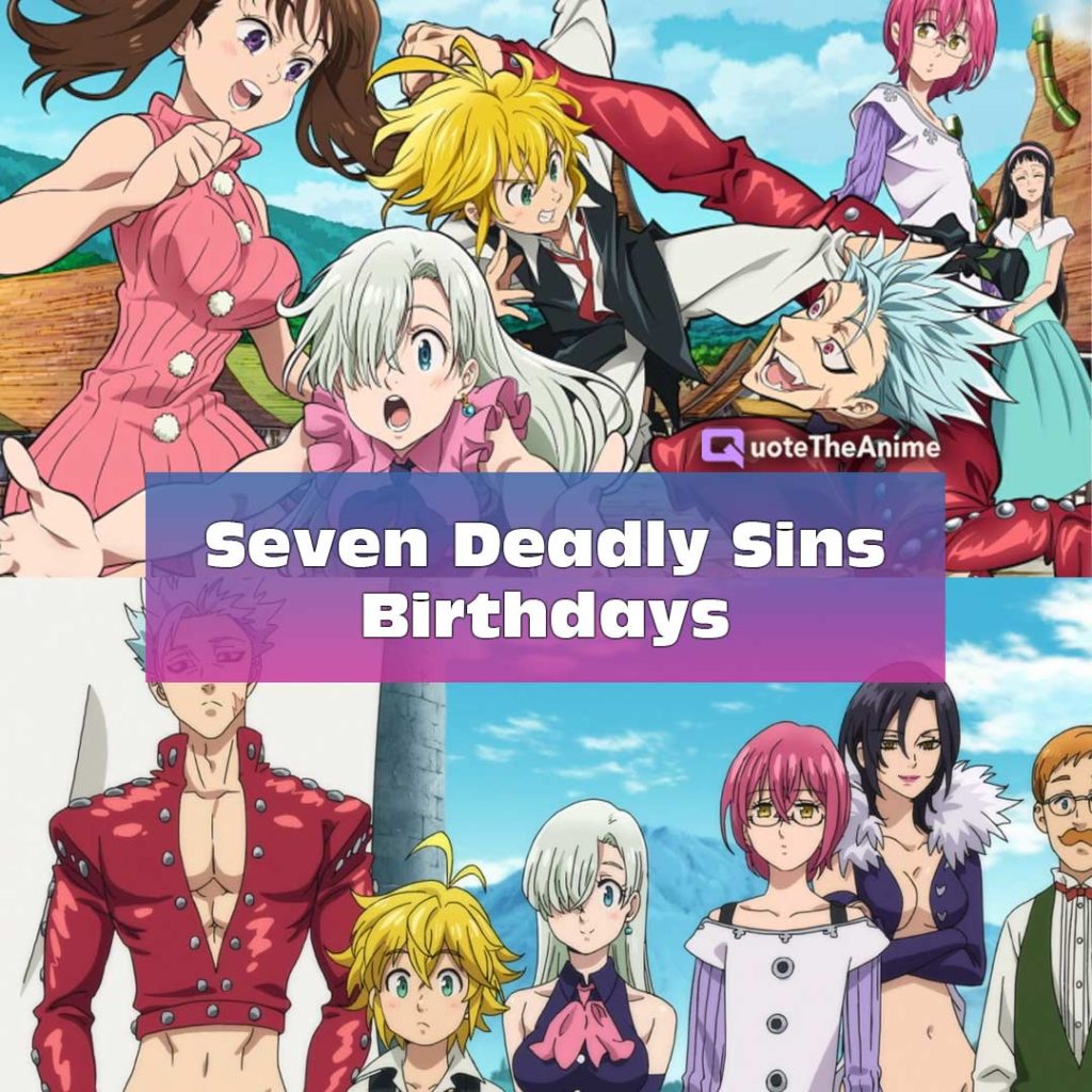 Update More Than 88 Anime Seven Deadly Sins Characters Induhocakina