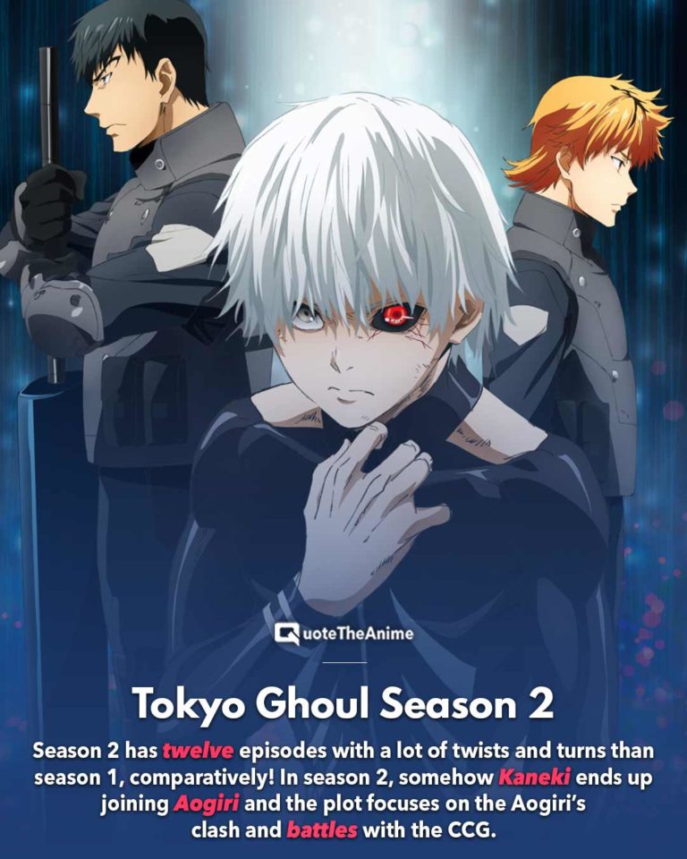 Complete Tokyo Ghoul Watch Order Official Qta