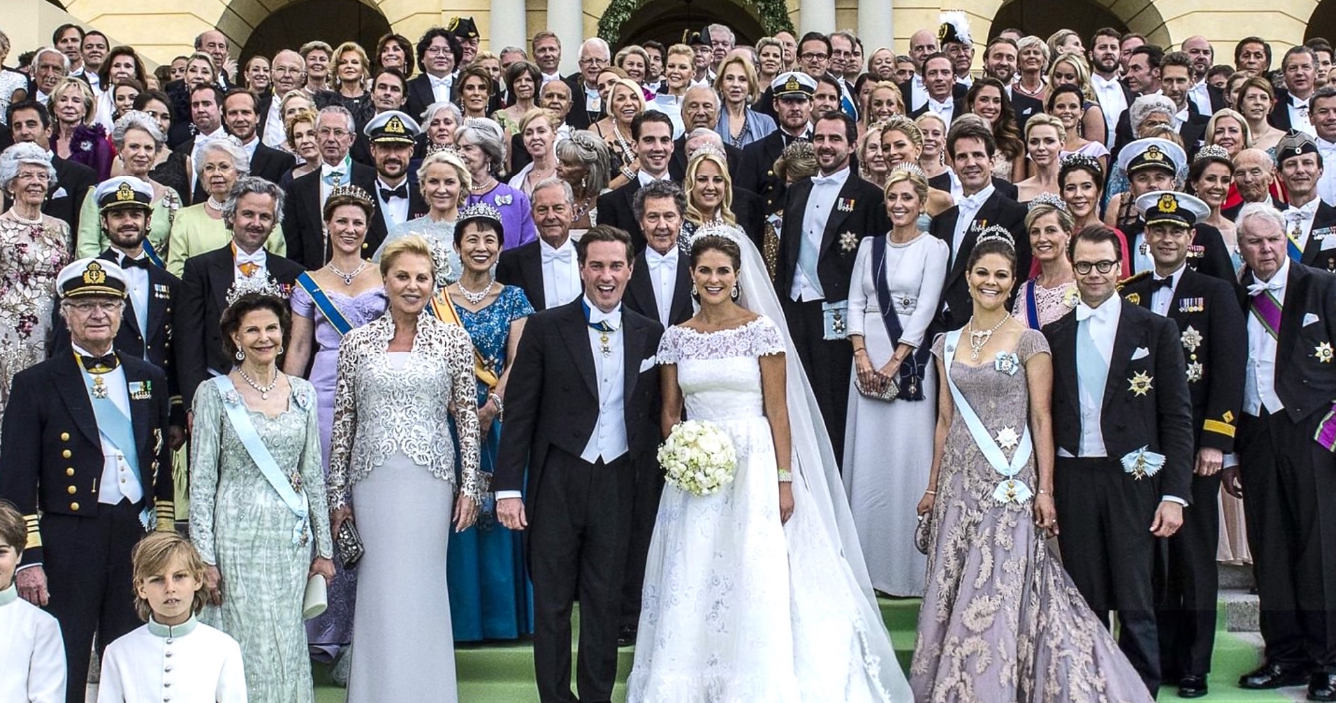 Royal Guests At The Wedding Of Princess Madeleine Of Sweden The Royal