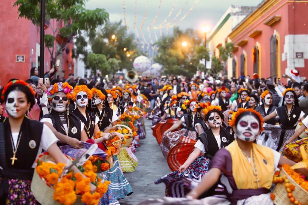 Cautivó Oaxaca En El Desfile Internacional De Muertos Cdmx 2019 Rosy