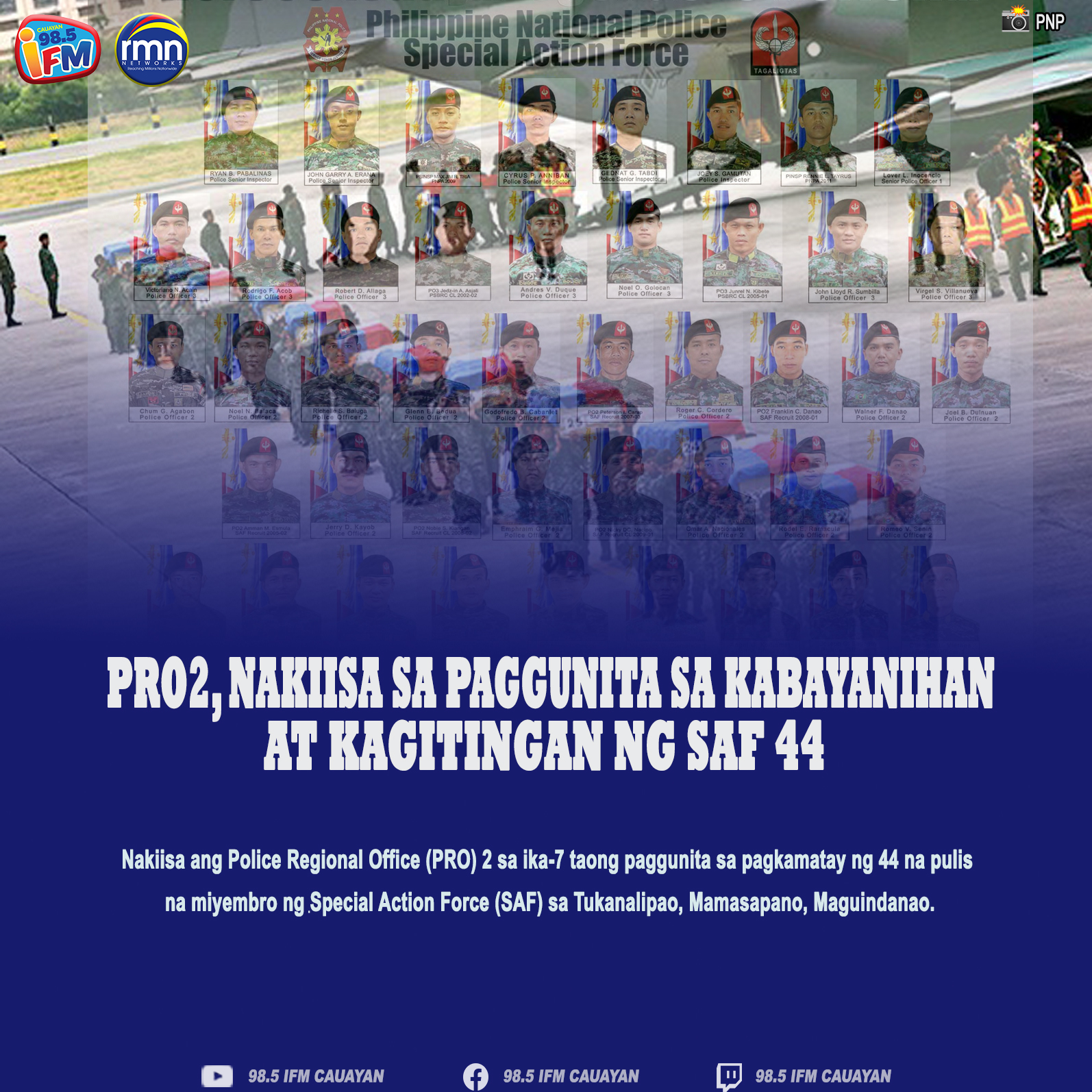 Pro2 Nakiisa Sa Paggunita Sa Kabayanihan At Kagitingan Ng Saf 44