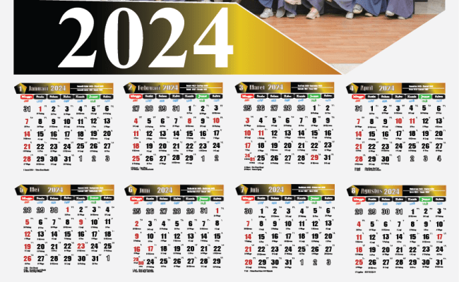 Kalender 2024 Lengkap Dengan Tanggal Merah Hijriyah Jawa Download