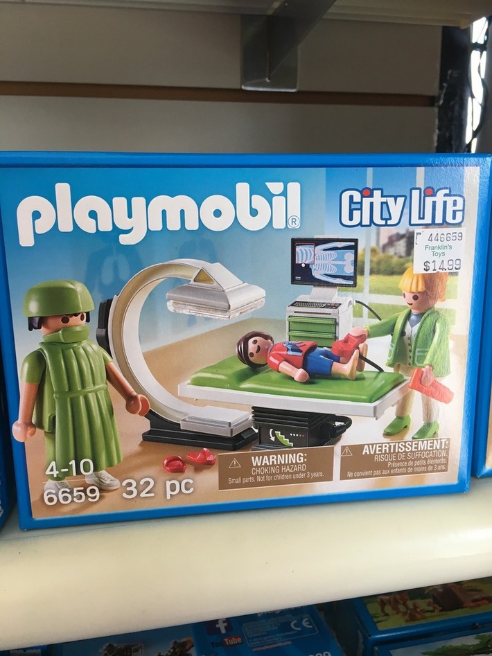 Radiology Honored As A Playmobil Set Radrounds Radiology Network