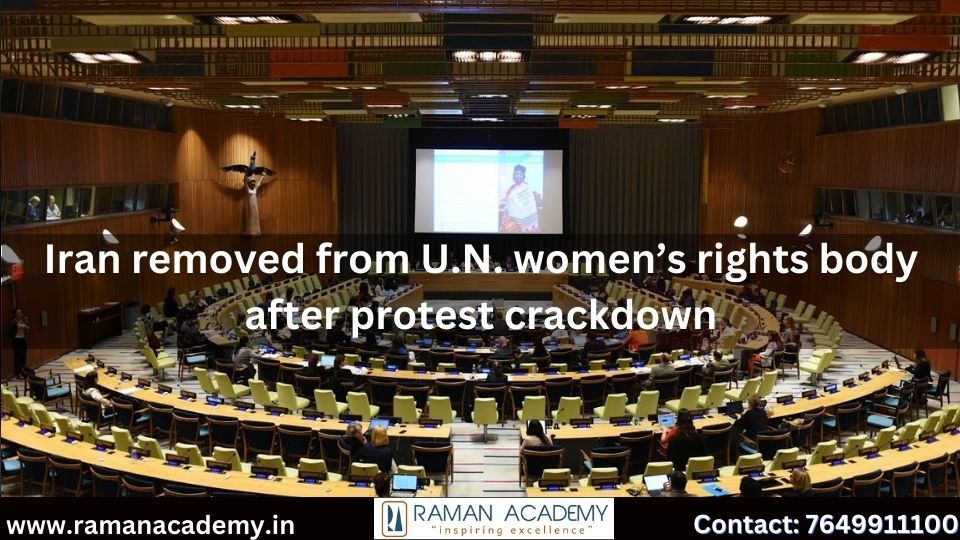 Iran Removed From Un Womens Rights Body After Protest Crackdown