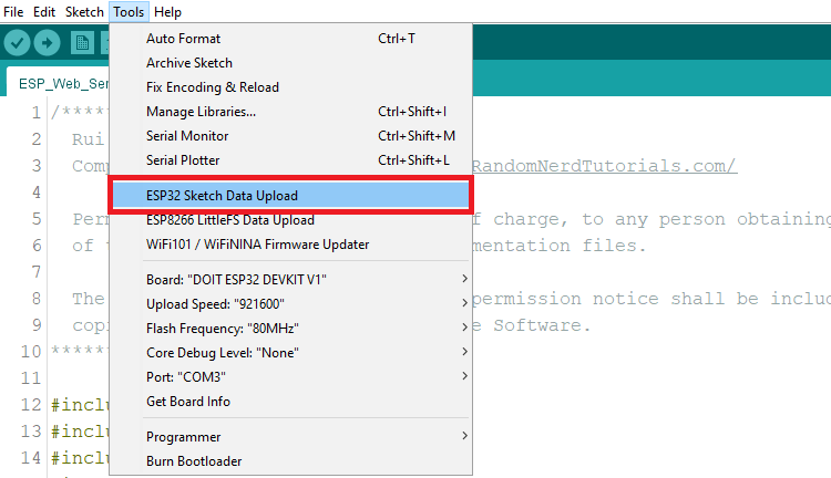 Esp32 Create A Wi Fi Manager Asyncwebserver Library Tingene