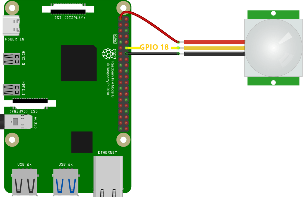 Raspberry Pi Detect Motion Using A Pir Motion Sensor With Python