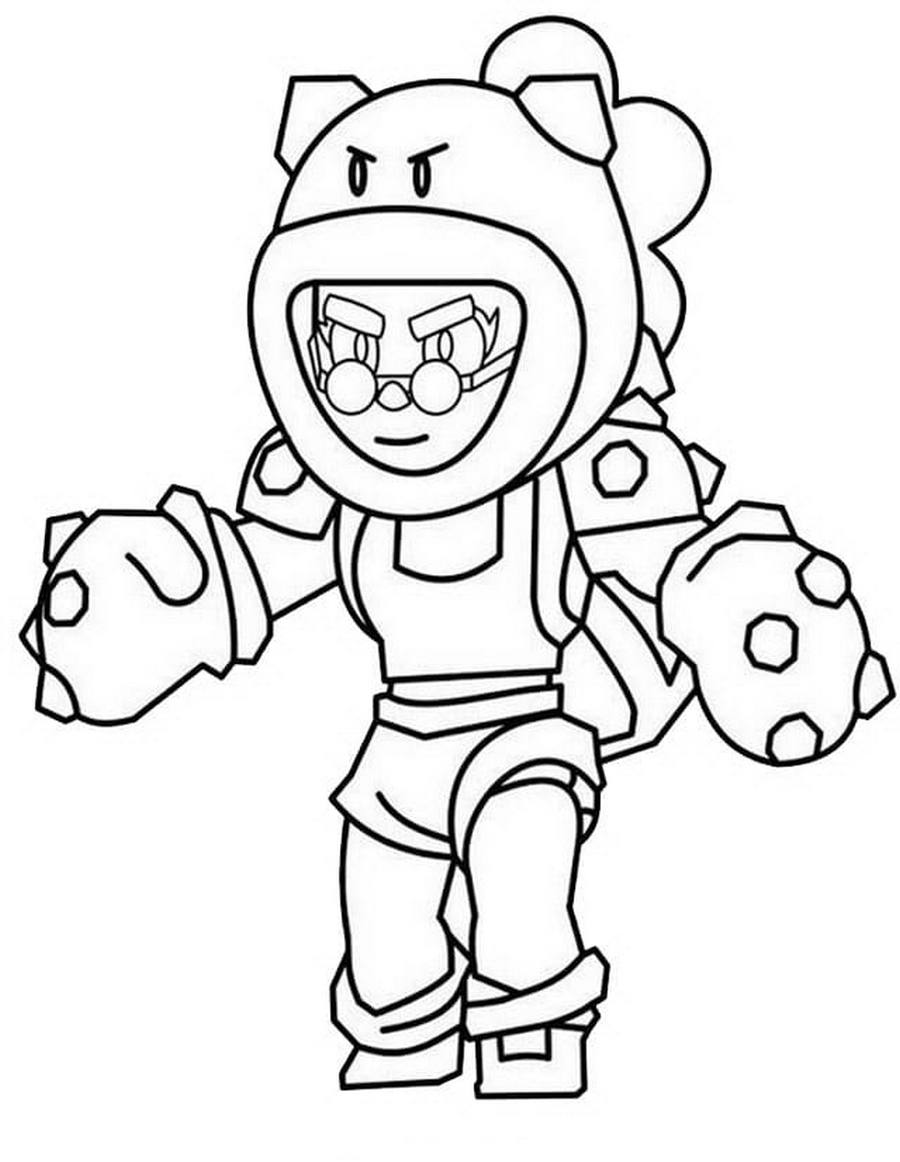 Dibujos De Brawl Stars Para Pintar E Imprimir Dibujos Para Colorear Y