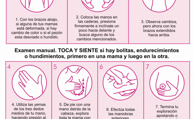 Los 5 Pasos En Una Autoexploracion Mamaria Otosection