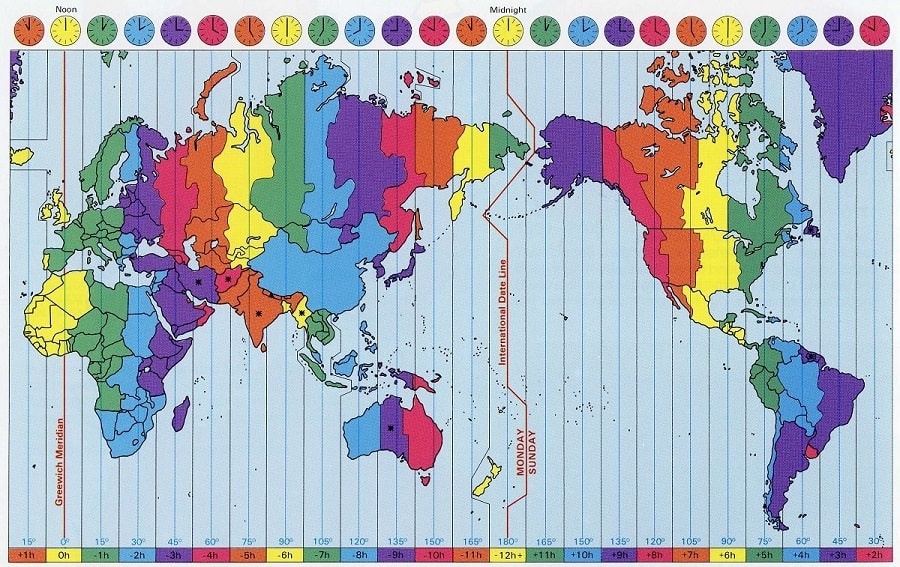 Longitudetime And The International Date Line Free Zimsec