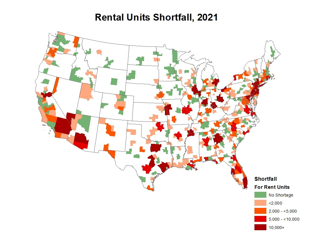 The Size Of The Housing Shortage Real Estate Investing Today