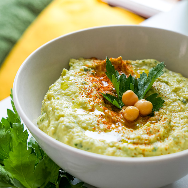 Recette Houmous Libanais Léger Au Persil Sans Tahini