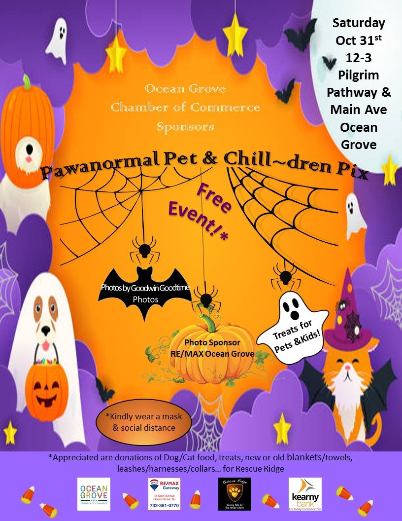 Ocean Grove Chamber Of Commerces Halloween Event To Feature