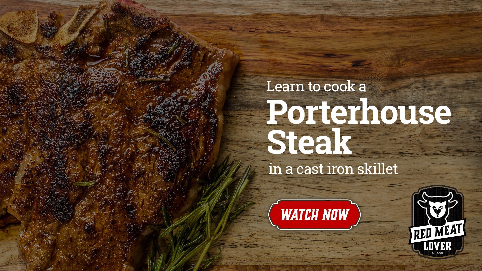 Porterhouse Steak In Cast Iron Skillet Recipe Watch The Video