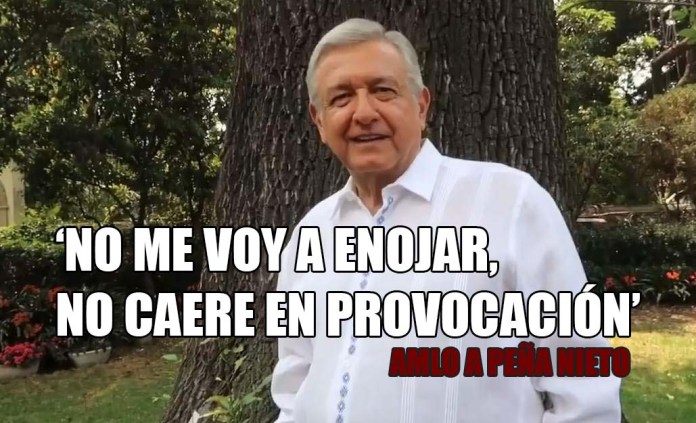 No Me Voy A Enojar Ni Caeré En Provocaciones De Peña Nieto Amlo Video