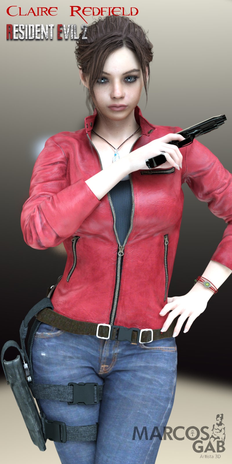 Claire Redfield Re2r For Genesis 8 Female 6 Renderopedia Daz