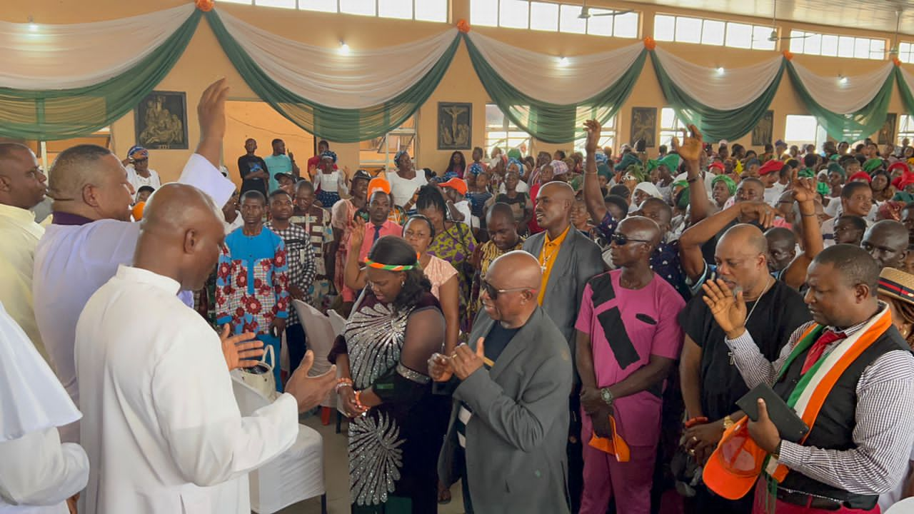 Delta Governorship Gbagi Proves Authenticity Of Catholic Faith