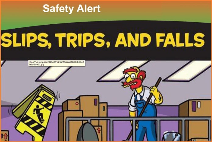 Safety Lesson Learnt Slips Trips And Falls Rls Human Care