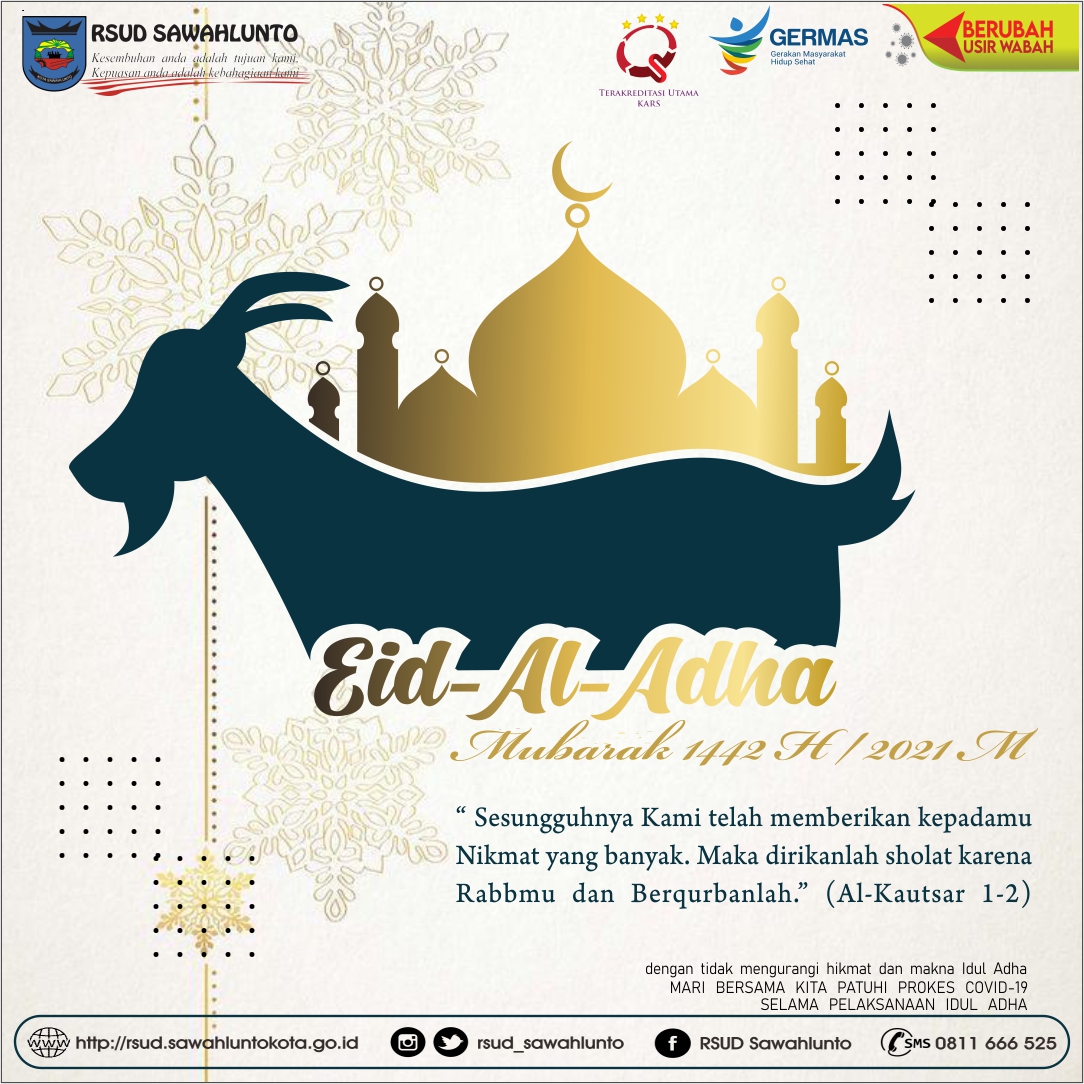 Selamat Hari Raya Idul Adha 1442 H Rsud Sawahlunto