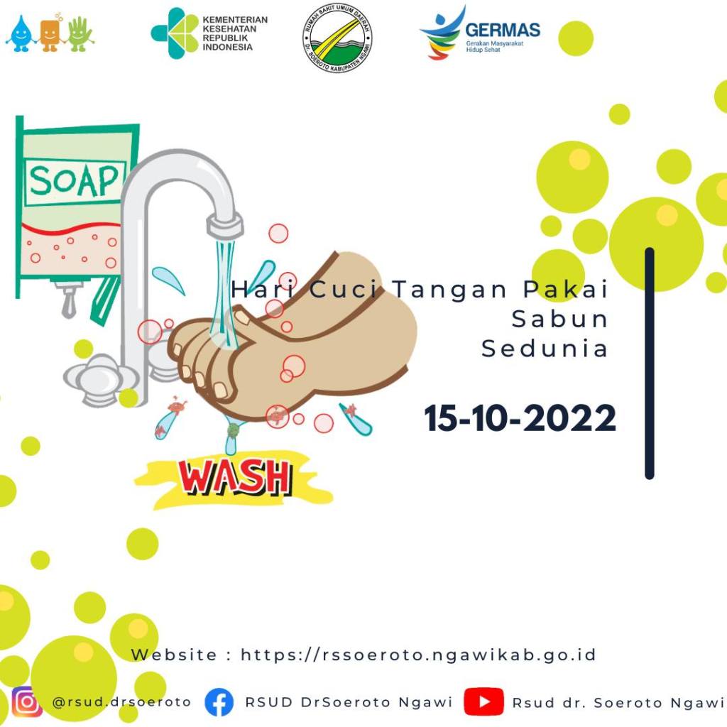 Hari Peringatan Cuci Tangan Pakai Sabun Tahun 2022 Rsud Dr Soeroto