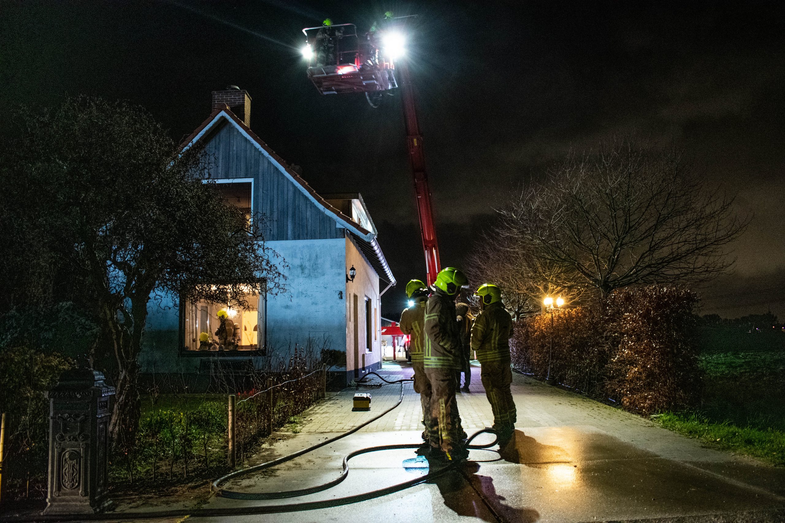 Brandweer Blust Schoorsteenbrand 112 Zuidland