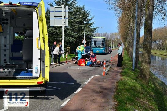 Hoofddorp Gevallen Fietsster Loopt Flinke Hoofdwond Op 112meerlanden