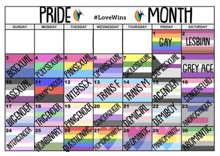 Pride Month Calendar 2024 2024 Calendar Printable