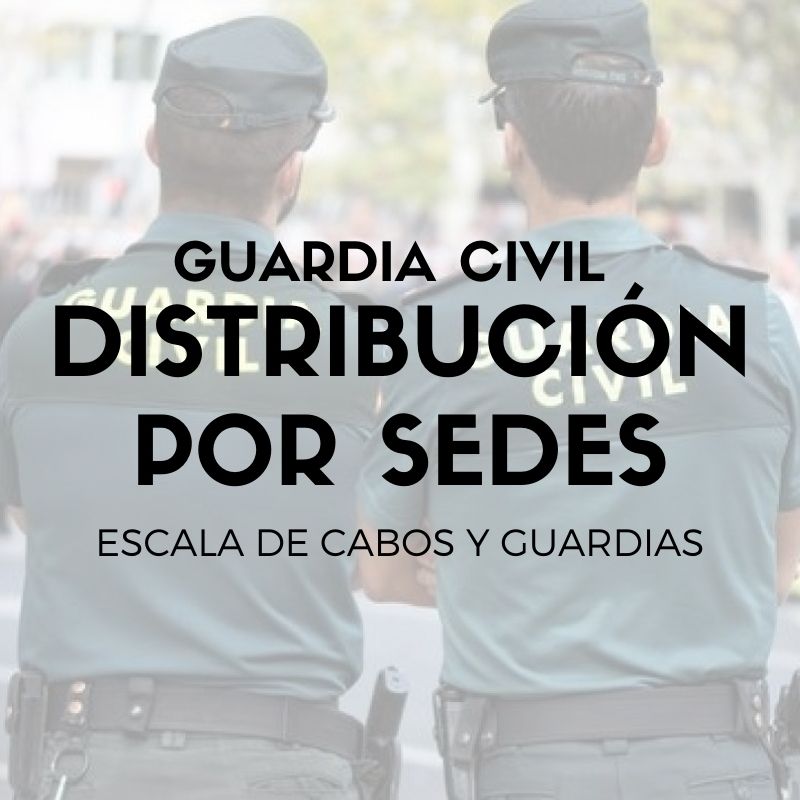 Sedes Oposicion Guardia Civil 2021 Y Ubicacion De Aulas 3catorce