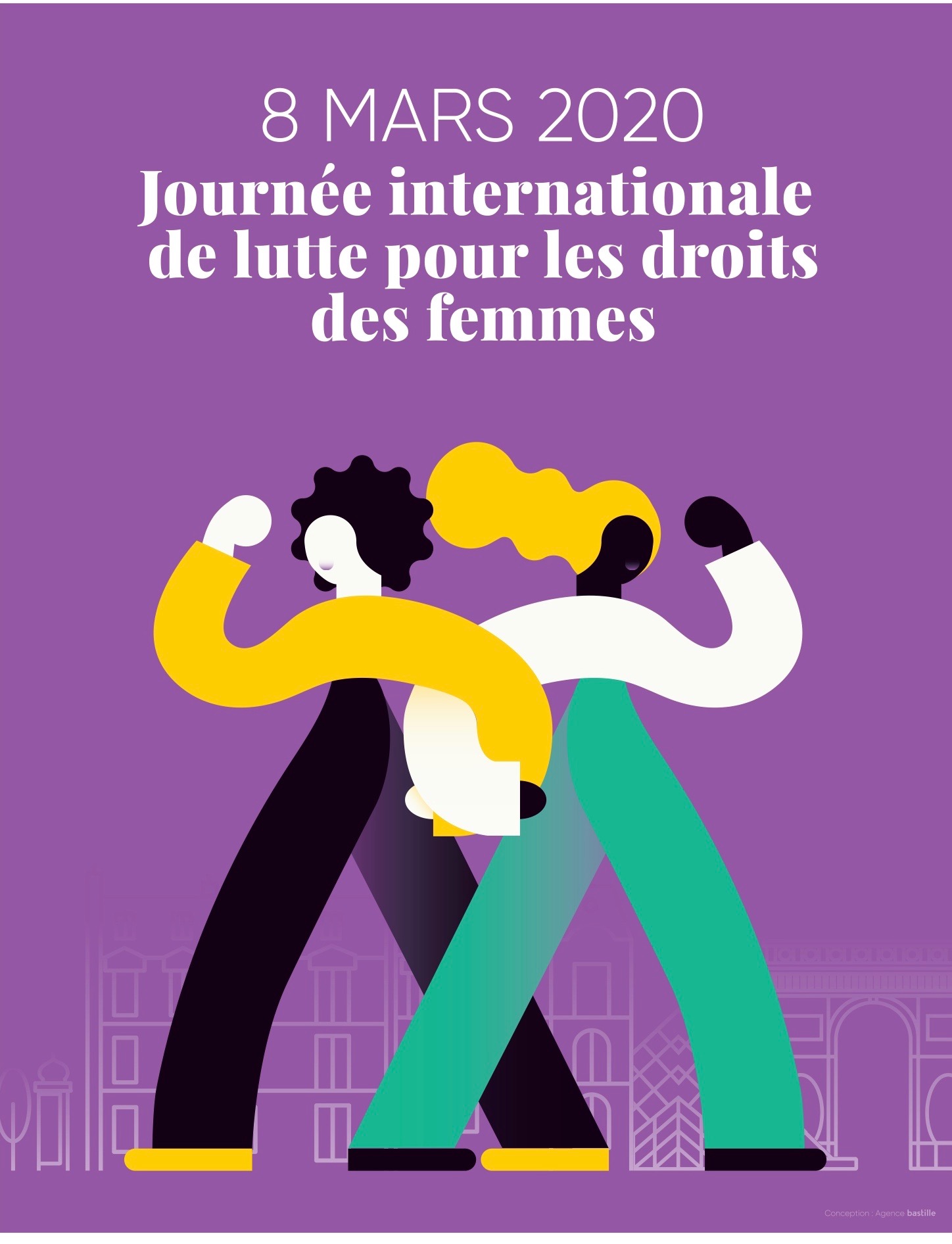 Journée Internationale De Lutte Pour Les Droits Des Femmes à Paris 50