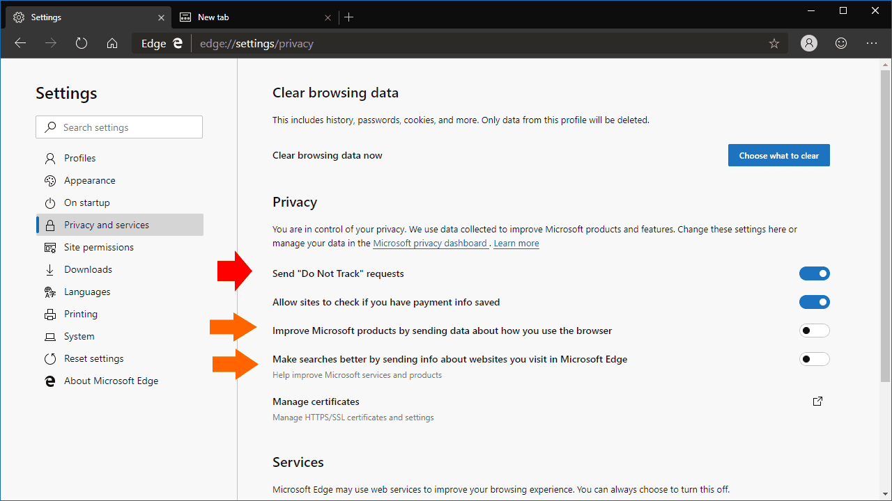 How To Configure Site Exceptions For Microsoft Edge S