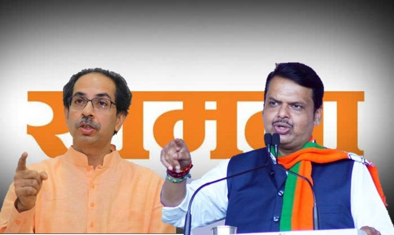 Shiv Sena Mouthpiece Saamana Takes A Dig At Devendra Fadnavis