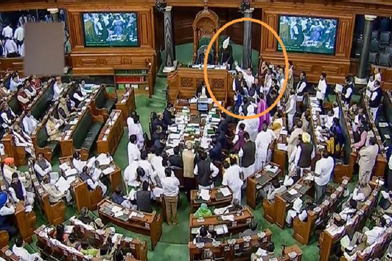 Lok Sabha Suspends Seven Congress Mps On Charges Of Misconduct