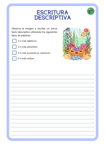 Textos Descriptivos Para Niños Texto Descriptivo Rule Barteaux