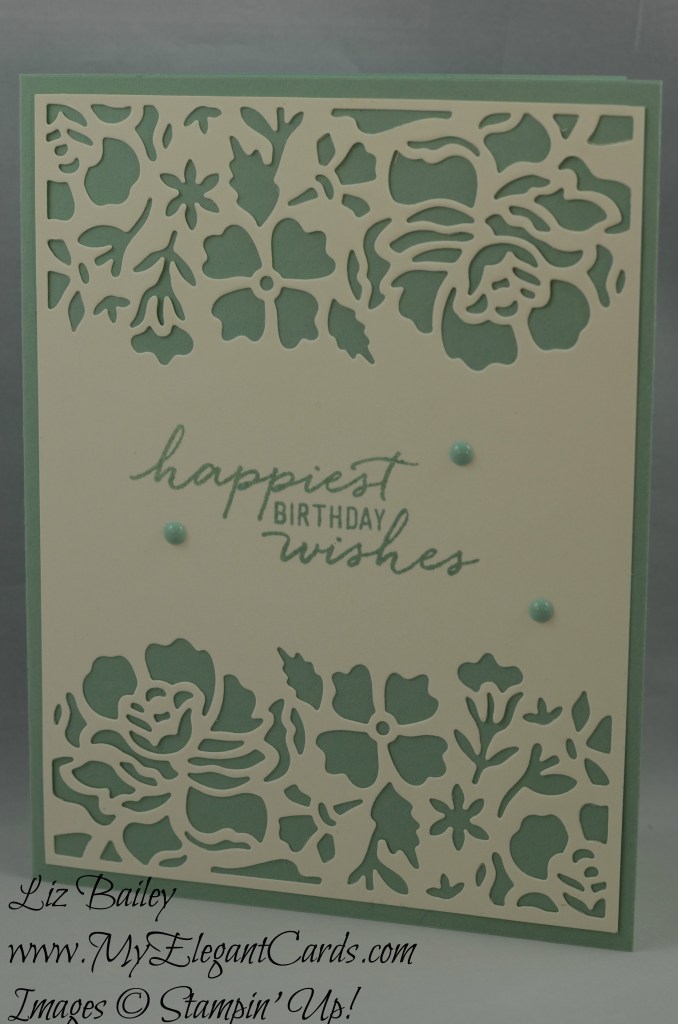 Small Detailed Floral Thinlits My Elegant Cards