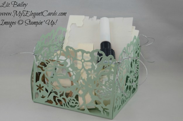 Detailed Floral Thinlits Dies Box My Elegant Cards