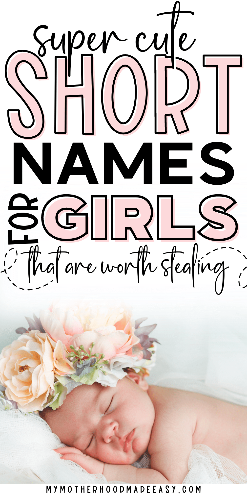 222 Sweet Short Girl Names That Are Super Cute