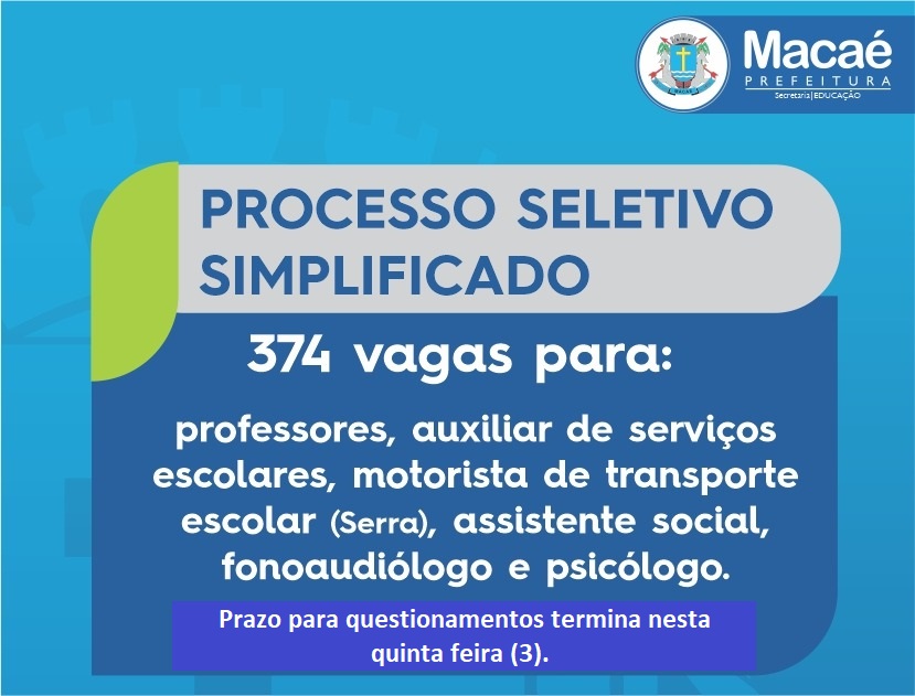 Processo Seletivo Simplificado Edital Nº 0012022 Prazo Para