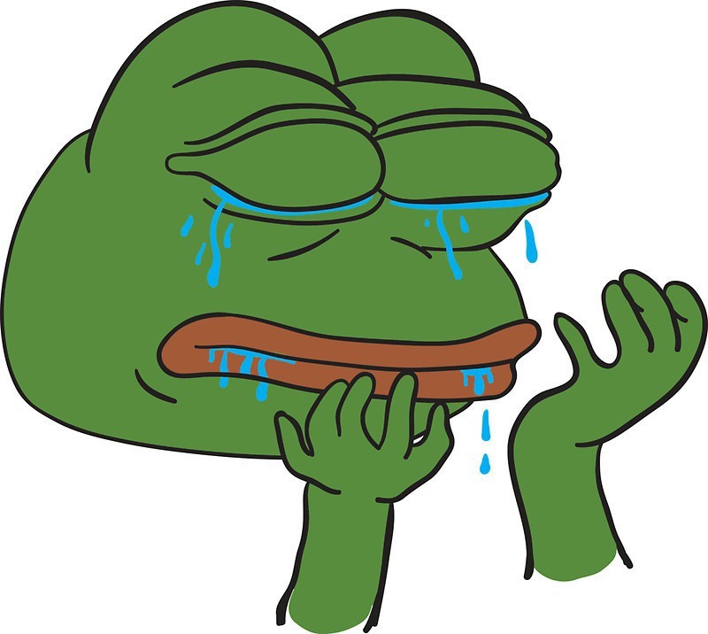 Pepe The Frog Sad