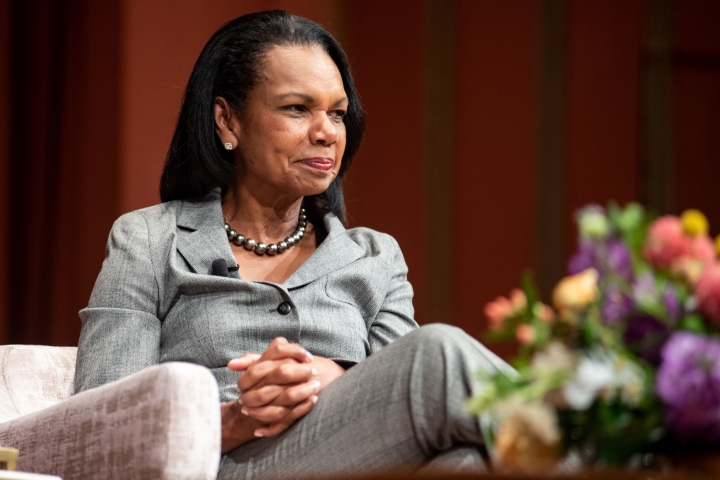 Former Sec Of State Condoleezza Rice Talks Career Path Foreign Policy