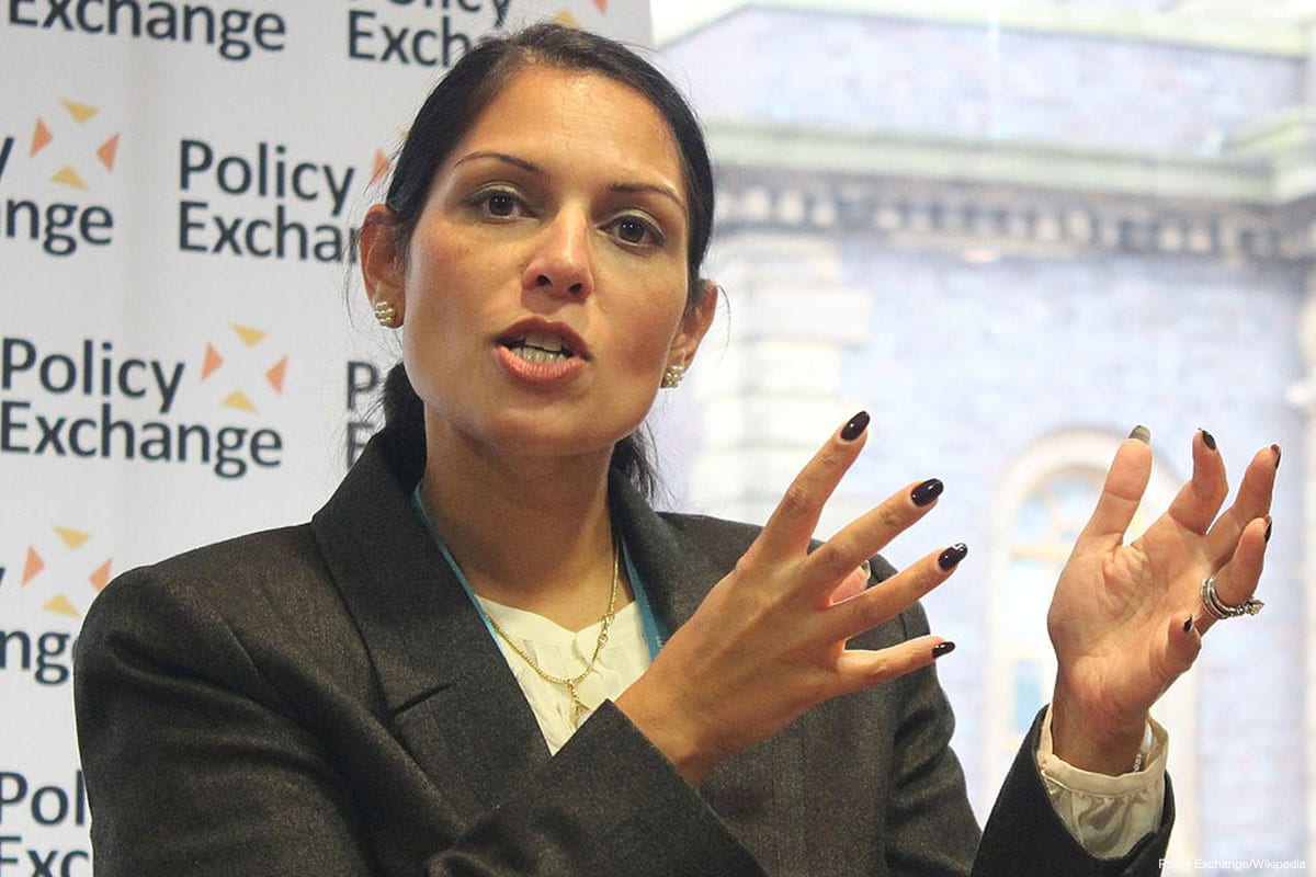 Priti Patel Vows Radical Rewrite Of Uk Immigration System To Fight