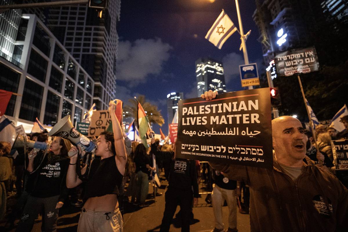 Anti Government Rallies Civil Disobedience Continue In Israel Middle